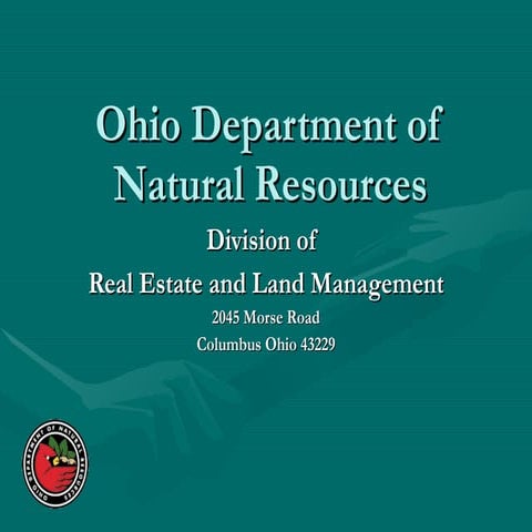Ohio Department of Natural Resources | PPT