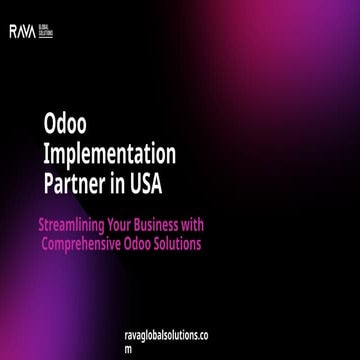 Smarter ERP Transformation Experts | Rava Global Solutions.pptx