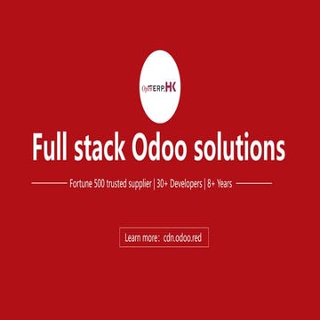 Odoo Theme Widget Customization With Online Testing Runbot Ppt 