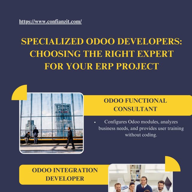 Odoo Developer to Optimize Your Workflow | PDF