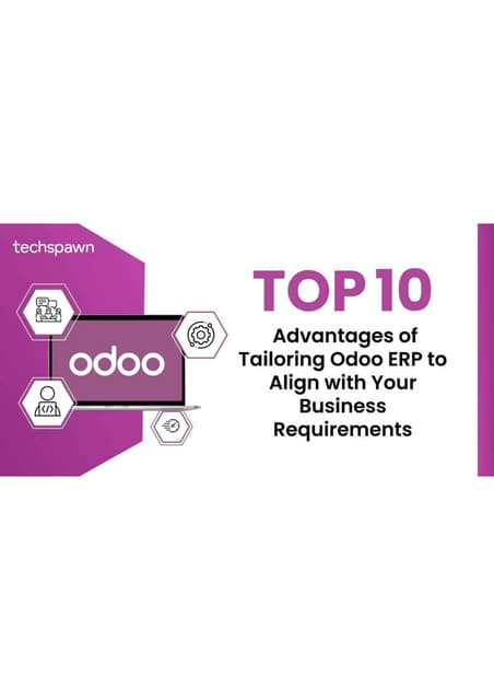 Odoo Erp Systemtechspawn Solutions Pvt Ltdpdf