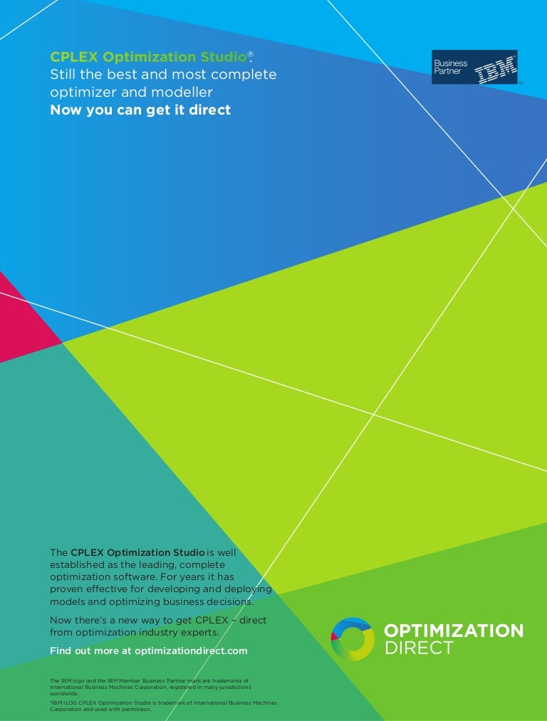 Ibm ilog cplex optimization studio register - lindasticky
