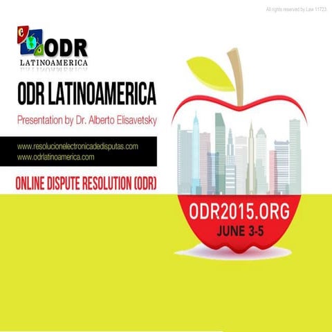 Overcoming some of ODR challenges | PPT