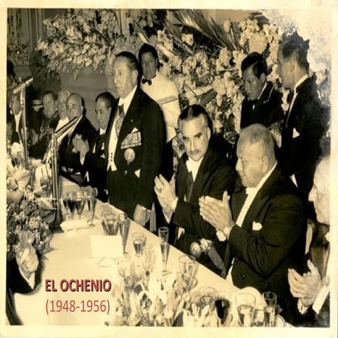 GOBIERNO DE MANUEL ODRÍA: EL OCHENIO | PPT