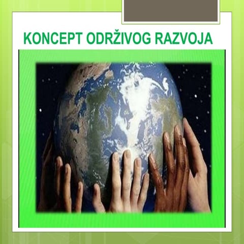 Odrzivi razvoj | PPT