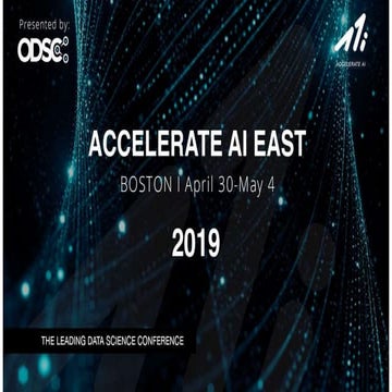 Odsc Boston 2019 Arturo O Amador Pptx