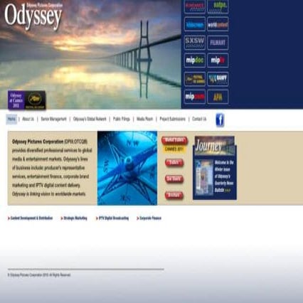 Odyssey Pictures Corporation Website | PDF