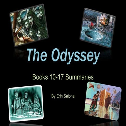 Odyssey Books 10-17 Summaries | PPTX