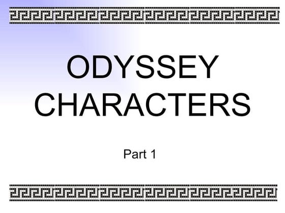 The Odyssey Infograph 3 | PDF
