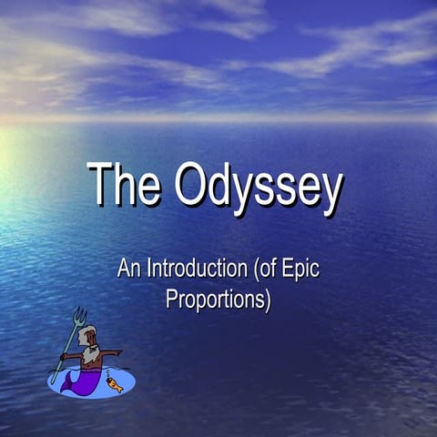Odyssey introduction powerpoint short | PPT