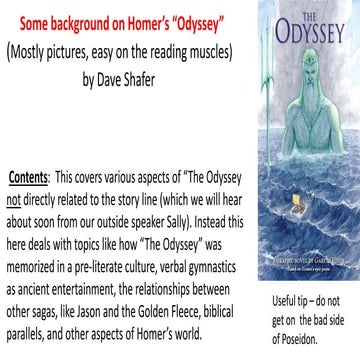 Odyssey slideshow | PPT
