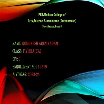 OE Assignment - explains about assignment and dbms | PPT