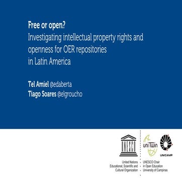 Free of Open? Investigating Intellectual Property Right and Openness ...