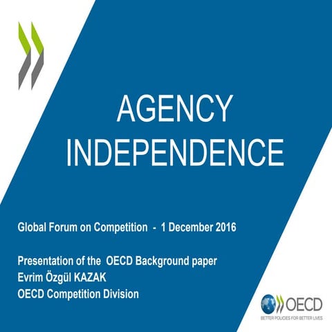 Independence of competition authorities: from designs to practices ...