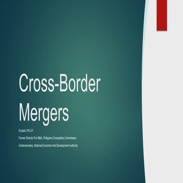 Cross-border Mergers – UY – December 2024 OECD discussion | PDF