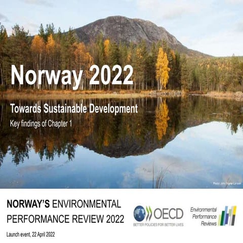 OECD Environmental Performance Review of Norway 2022: Presentation of ...