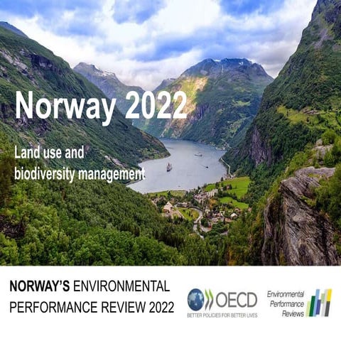 OECD Environmental Performance Review of Norway 2022: Presentation of ...
