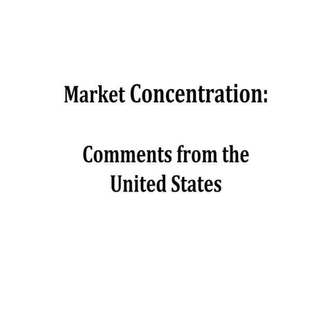 Market Concentration – ODAGIRI – June 2018 OECD discussion | PDF