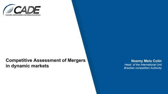 Competition Assessment: The OECD Toolkit | PPT