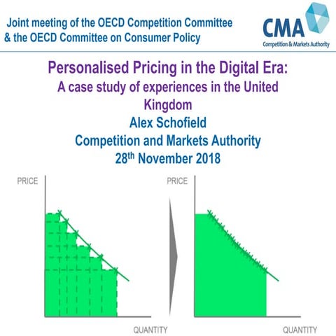 PERSONALISED PRICING – UK – November 2018 OECD discussion | PDF