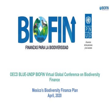 OECD-UNDP Conference on Biodiversity Finance - Session 4 Fernanda ...