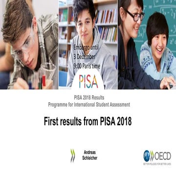 OECD PISA 2018 Results - U.S. Media Briefing | PPTX