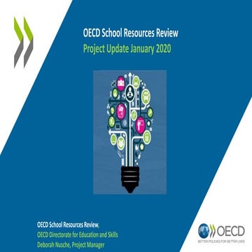 OECD School Resources Review - Project Overview 2020 | PPTX