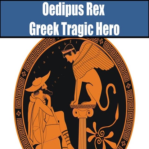 Oedipus Rex Tragic Hero PowerPoint Presentation | PPTX