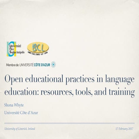 Open educational practices in language education: resources, tools, and ...