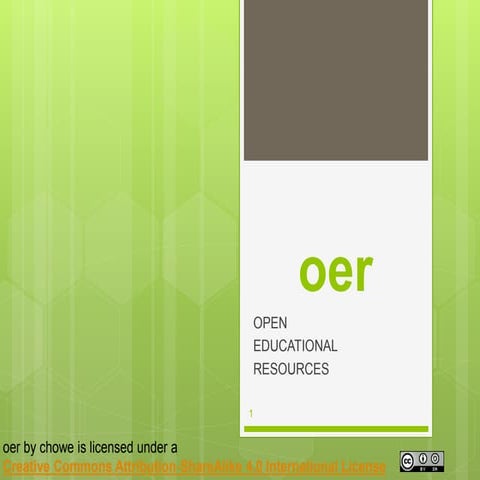 oer | PPTX | Education