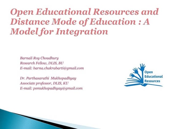 Types of Open Educational Resources (OER) | PPT