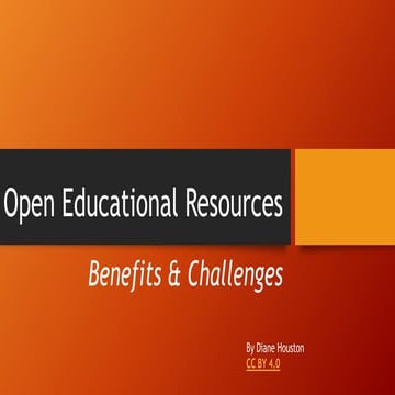 Benefits and Challenges of Online Educational Resources | PPT
