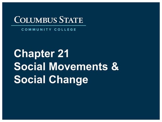Social movements | PPTX