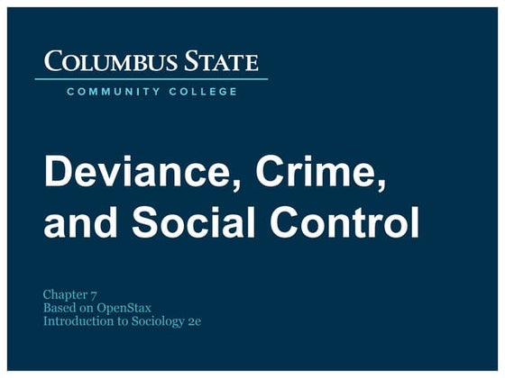 Cape sociology unit 2 crime and deviance | PDF
