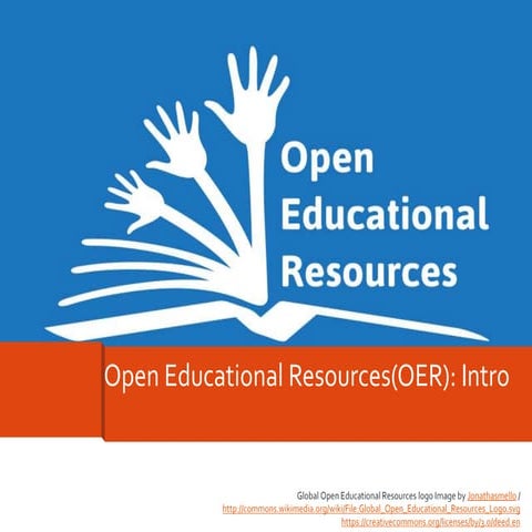 Open Educational Resources: an introduction | PPT