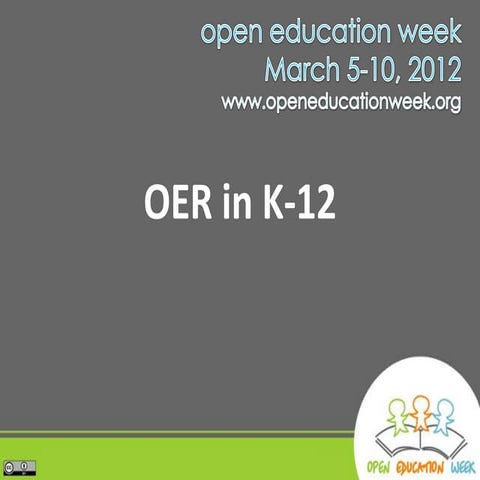 OER in K-12 | PPT
