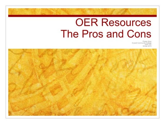 The Pros and Cons of OER in Education.pptx