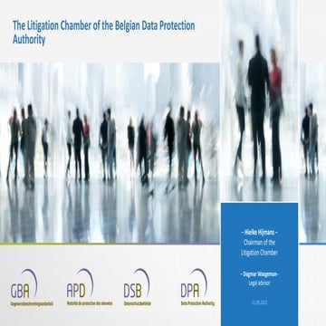 Day 4 - OESO - Belgian DPA Presentation.pdf