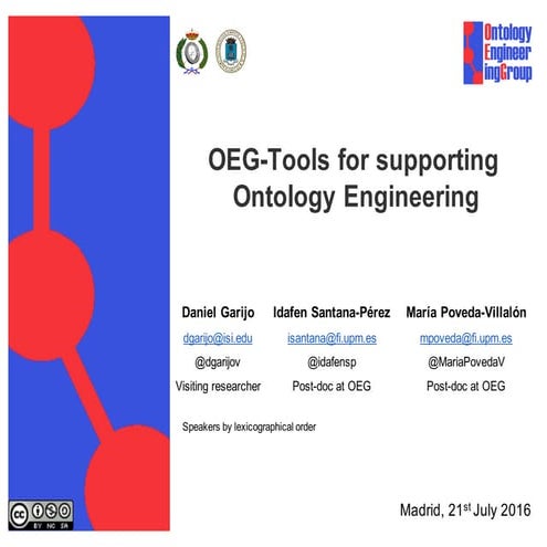 OEG-Tools for supporting Ontology Engineering | PDF | Web Design and ...