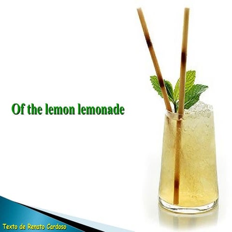 Of The Lemon Lemonade | PPT