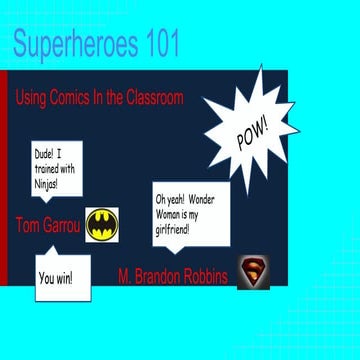 Superheroes 101 | PPT