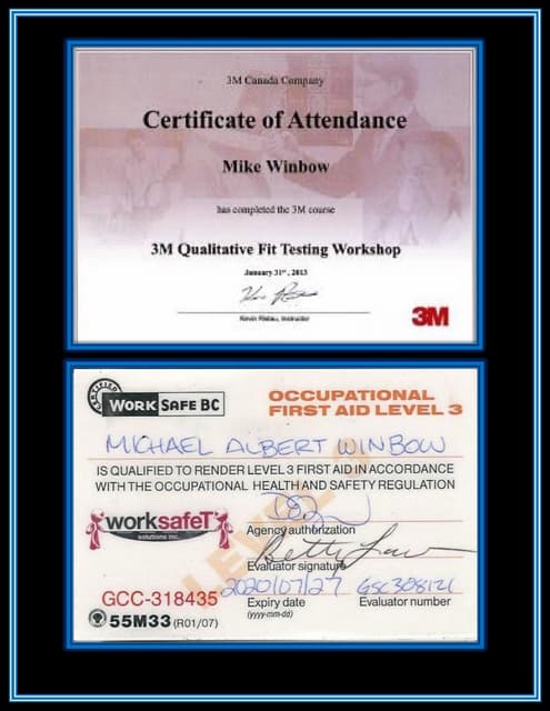 Certificate Confined Space Entry C | PDF