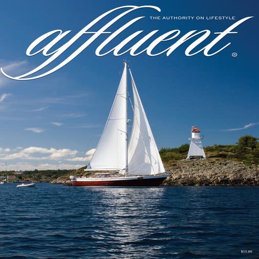 Cover of Summer Issue of Affluent Magazine | PDF