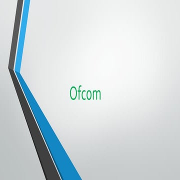 Ofcom | ODP