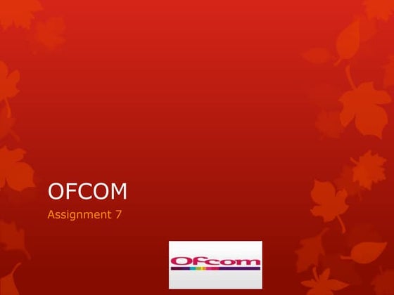 Ofcom | PPT