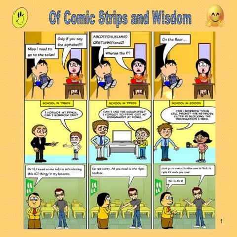 Of Comic Strips and Wisdom | PPT