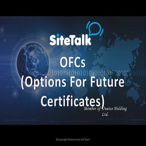 OFC PRESENTATION | PPT | Law