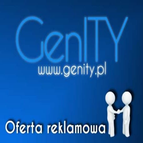 Oferta reklamowa GenITY News | PPT