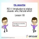 How To Teach Relative Clauses: An ESL Lesson Plan | PPTX