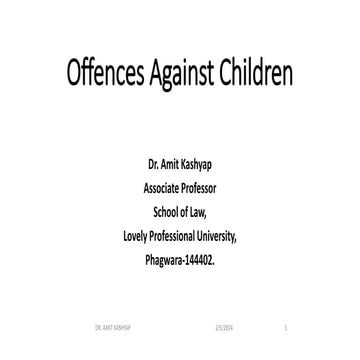 Offences Against Children BEST PPT 1.pptx
